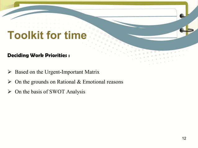 Effective Time Management Strategies Pdf