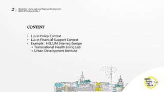 Living Labs and Regional Development | PPT