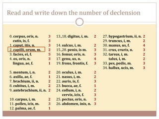 Medical Terminology lecture in details.. | PPT