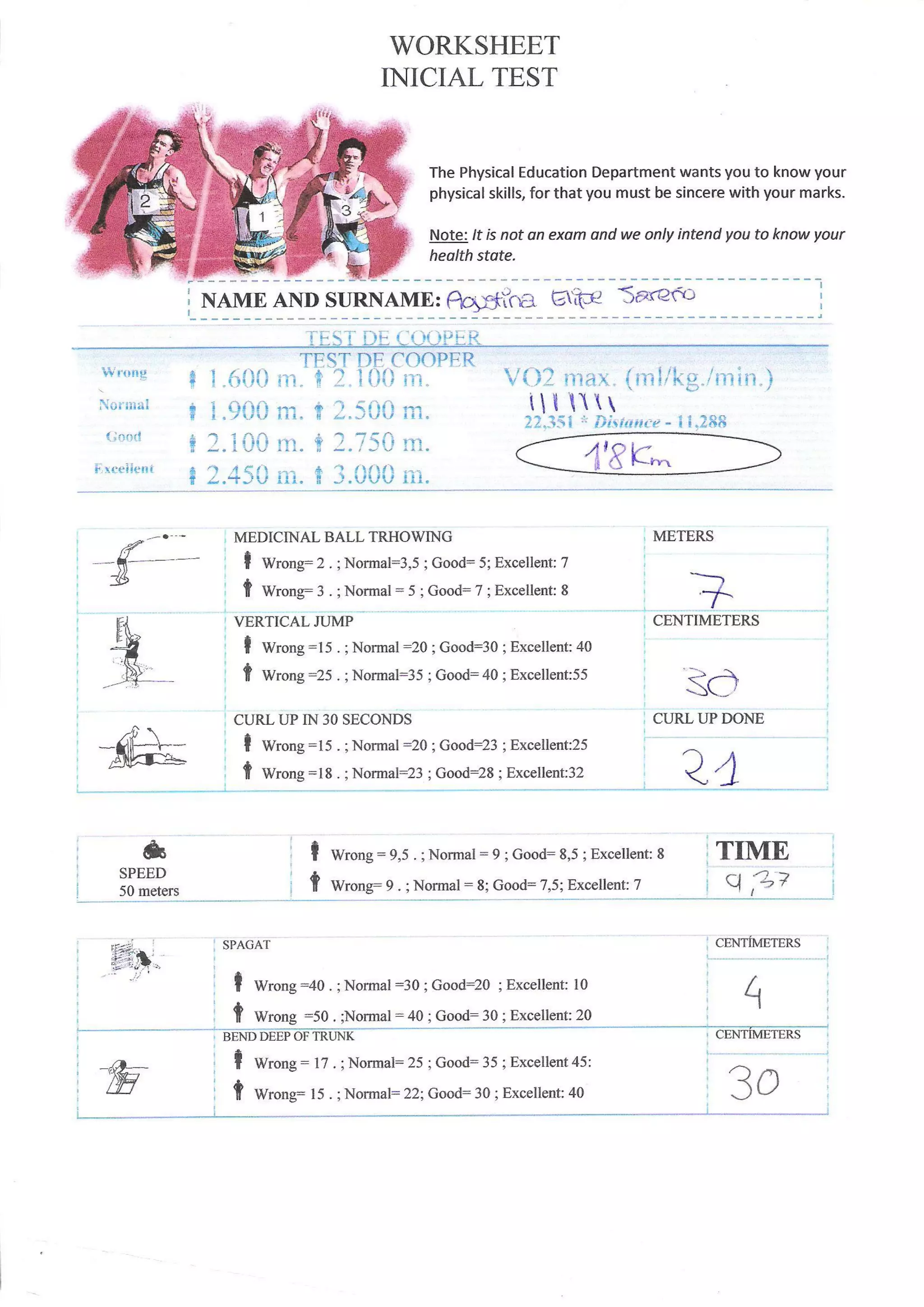 WS Inicial Test | PDF