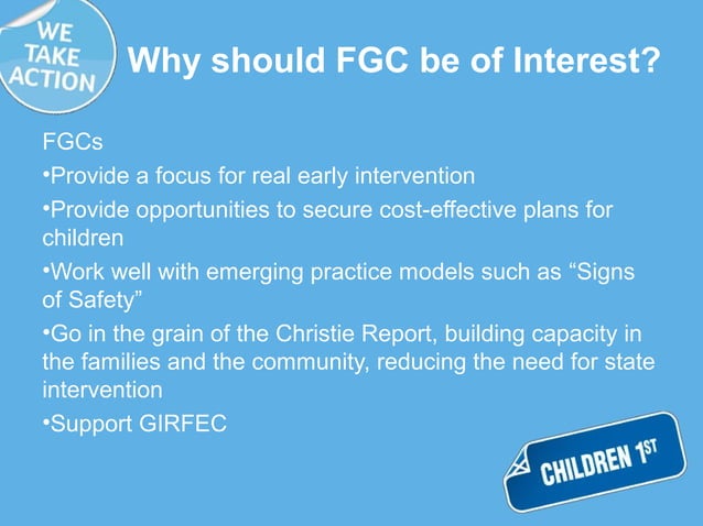 Family Group Conferencing (WS12) | PPT