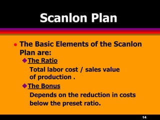 Presentation on Short Term Incentives for Management | PPT