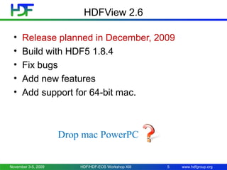 HDF5 Tools | PPT | Free Download