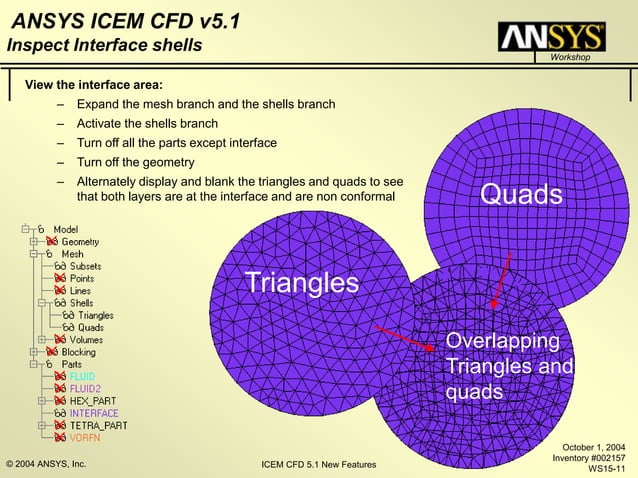 ICEM CFD hybrid meshing tutorial presentation | PPT | Computing | Technology & Computing