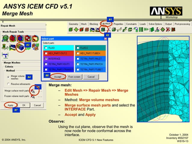 ICEM CFD hybrid meshing tutorial presentation | PPT | Computing | Technology & Computing