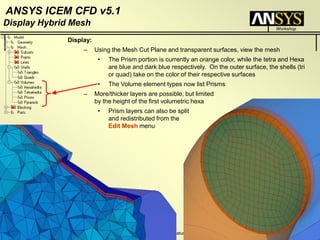 ICEM CFD hybrid meshing tutorial presentation | PPT | Computing ...
