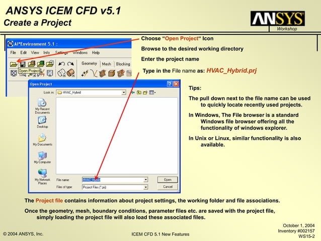 ICEM CFD hybrid meshing tutorial presentation | PPT | Computing | Technology & Computing