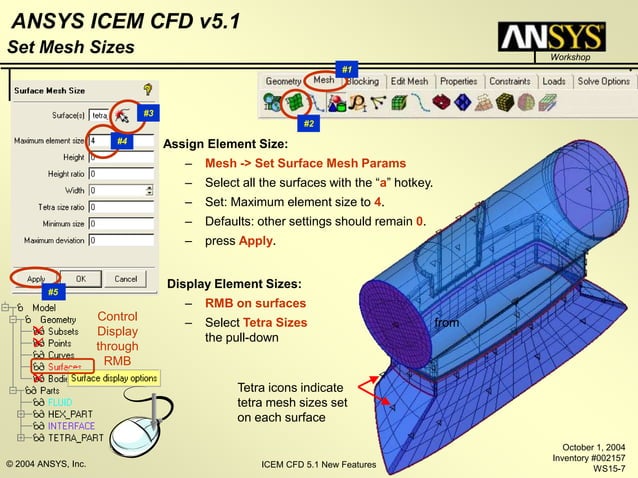 ICEM CFD hybrid meshing tutorial presentation | PPT | Computing | Technology & Computing