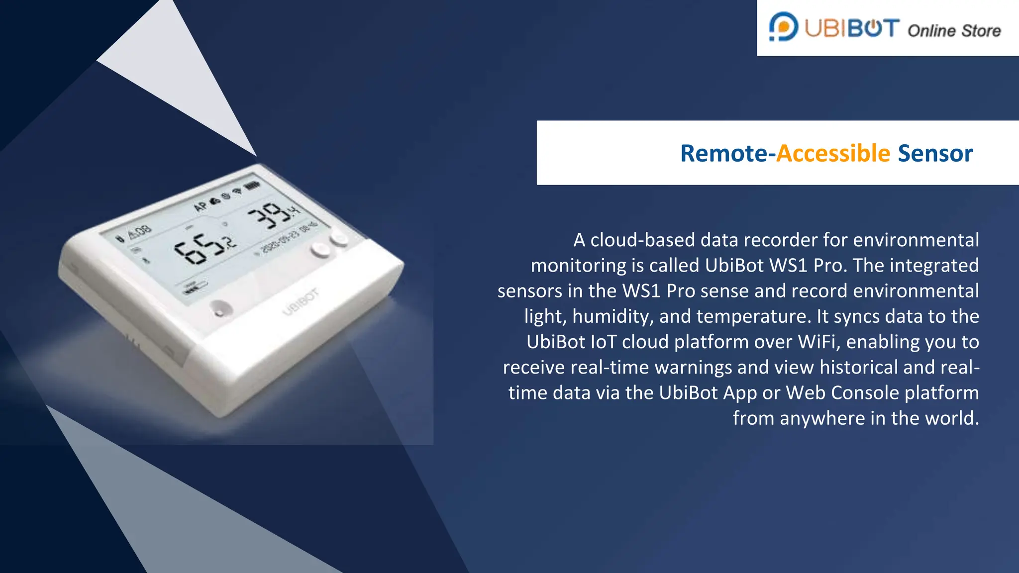 WS1 Pro Remote-Accessible & Accurate Measurement Sensor | PPT