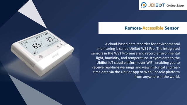 WS1 Pro Remote-Accessible & Accurate Measurement Sensor | PPT