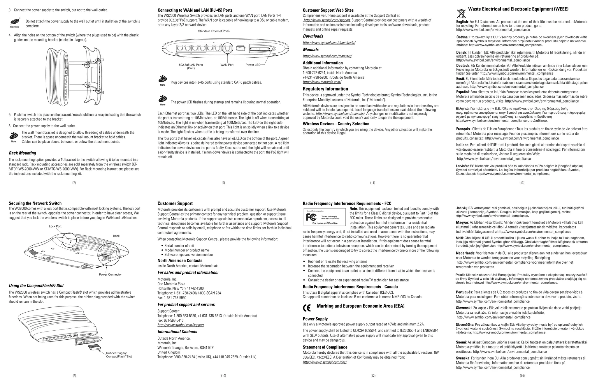 Ws2000 wireless switch installation guide | PDF