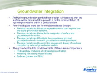 The Development of a Catchment Management Modelling System for the ...