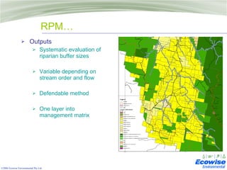The Development of a Catchment Management Modelling System for the ...