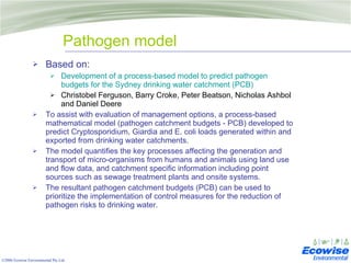 The Development of a Catchment Management Modelling System for the ...