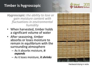 Making it last: Timber durability and exterior wood finishes by Greg ...