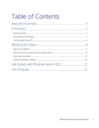 Ws 2012 White Paper Product Overview | PDF
