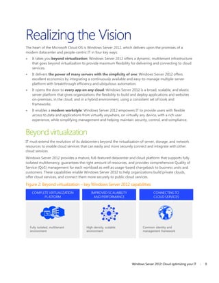 Ws 2012 White Paper Product Overview | PDF