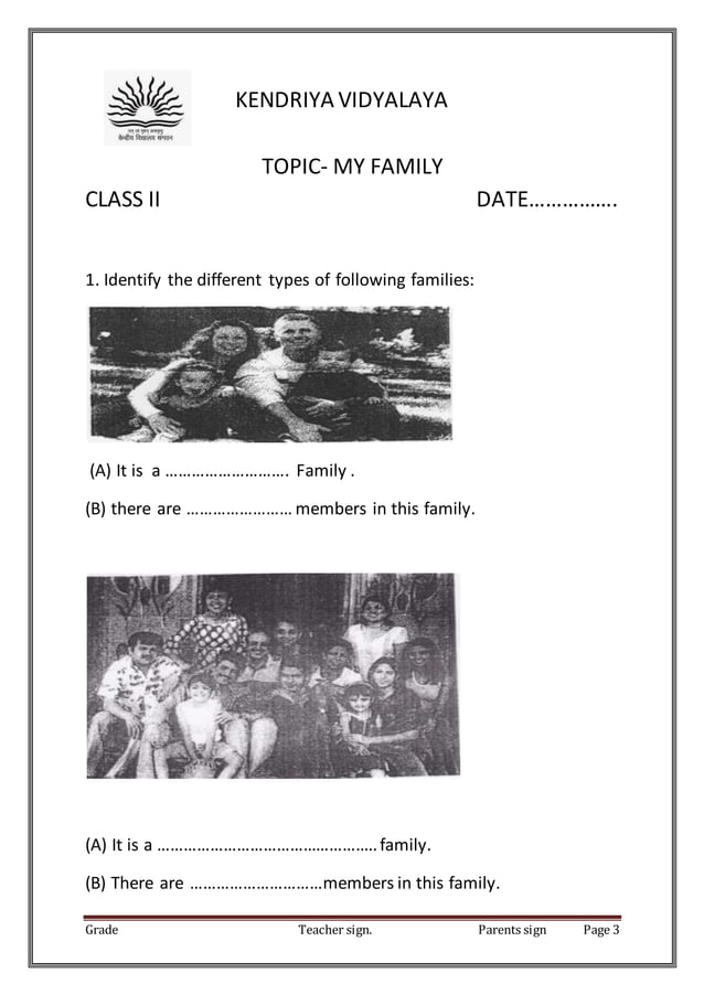 CLASS II EVS WORKSHEETS | DOCX
