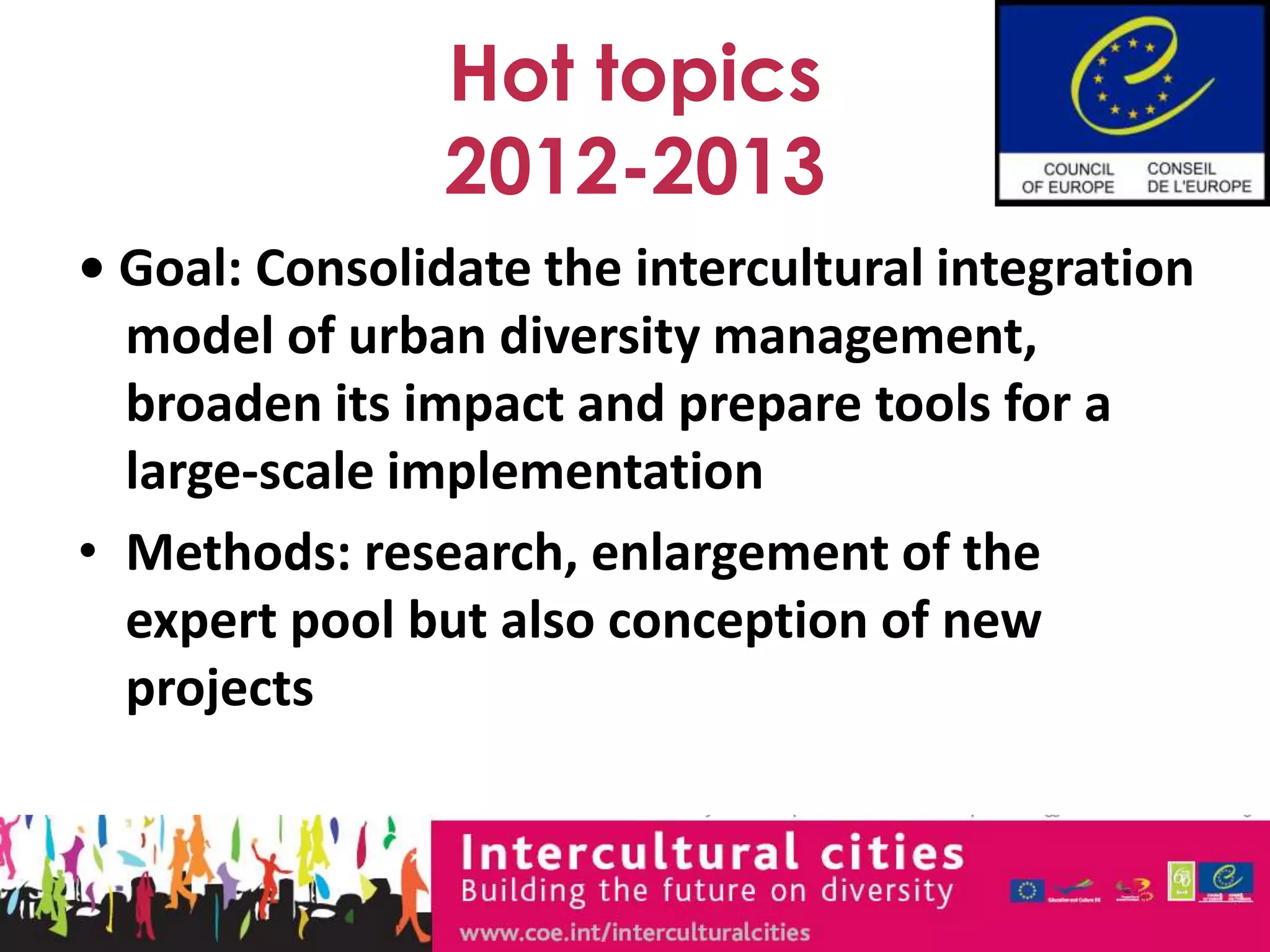 Intercultural cities | PPTX