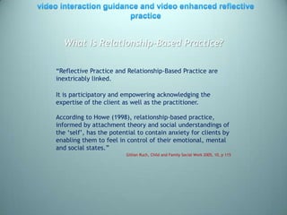 An introduction to Video Interaction Guidance (VIG) (WS31) | PPTX