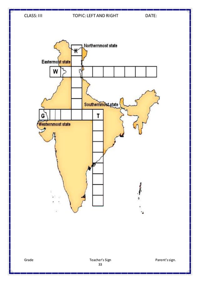 CLASS III EVS WORKSHEETS | PDF
