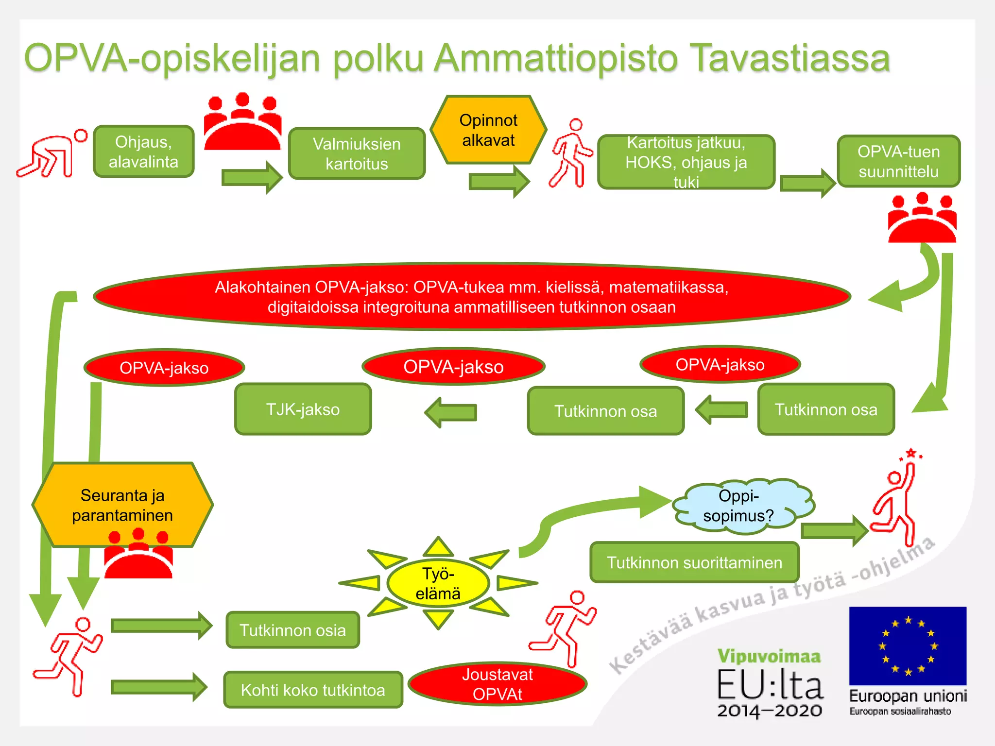 OPVA-opinnoilla tukea aikuisten perustaitoihin? | PPT