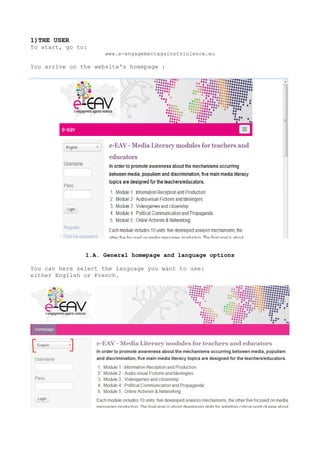 EAV- Ws4.1.2 tutoriel en | PDF | Internet for Beginners | Internet
