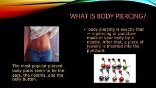 Body Piercing | PPTX