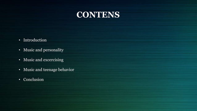 The Influence of Music. | PPTX | Music | Entertainment