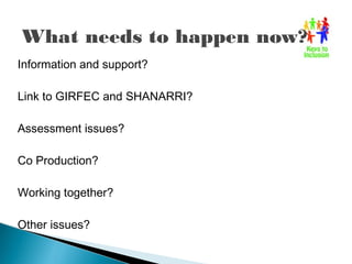 Self Directed Support for children and families (WS41) | PPT