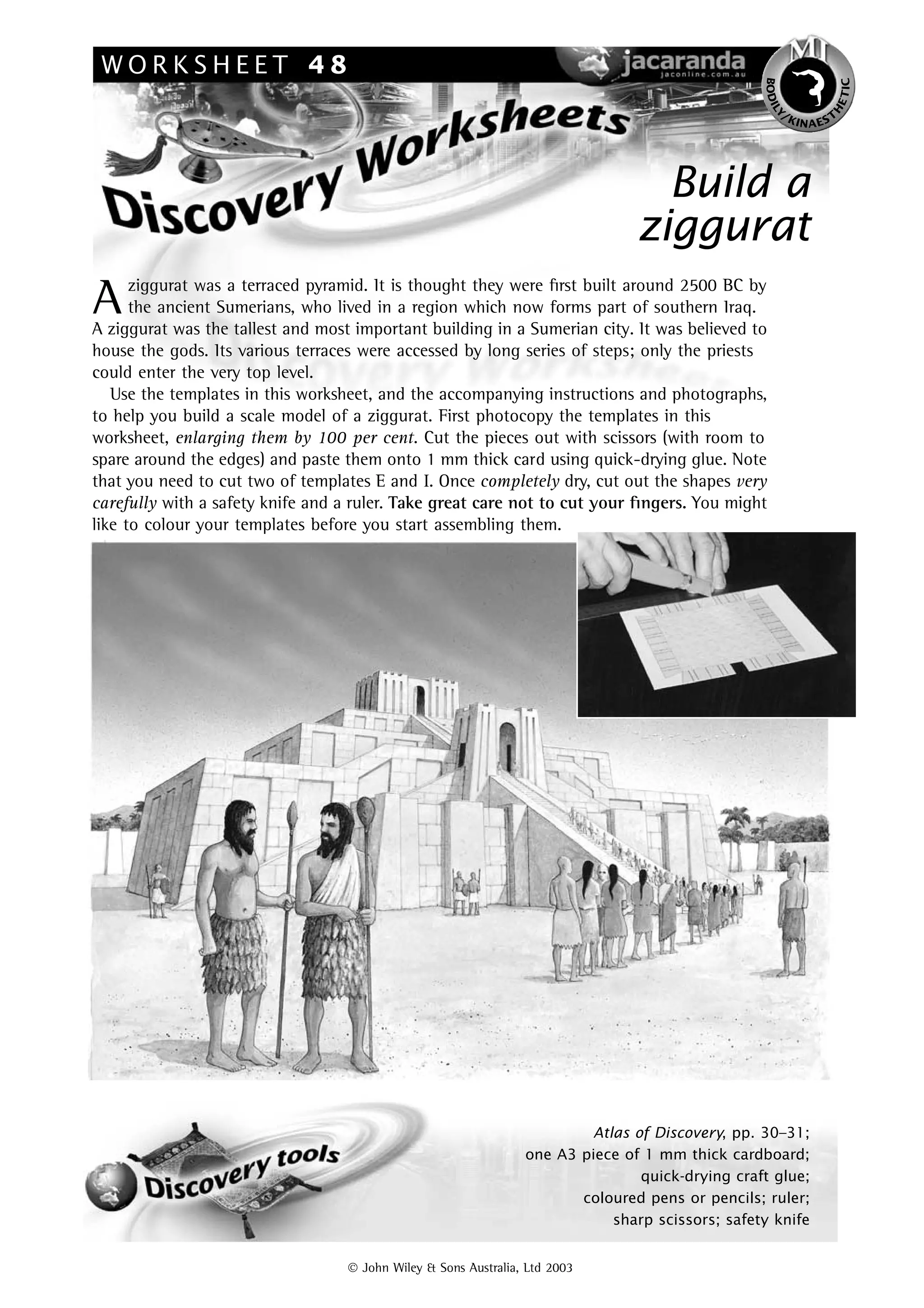 Papercraft zigurat | PDF