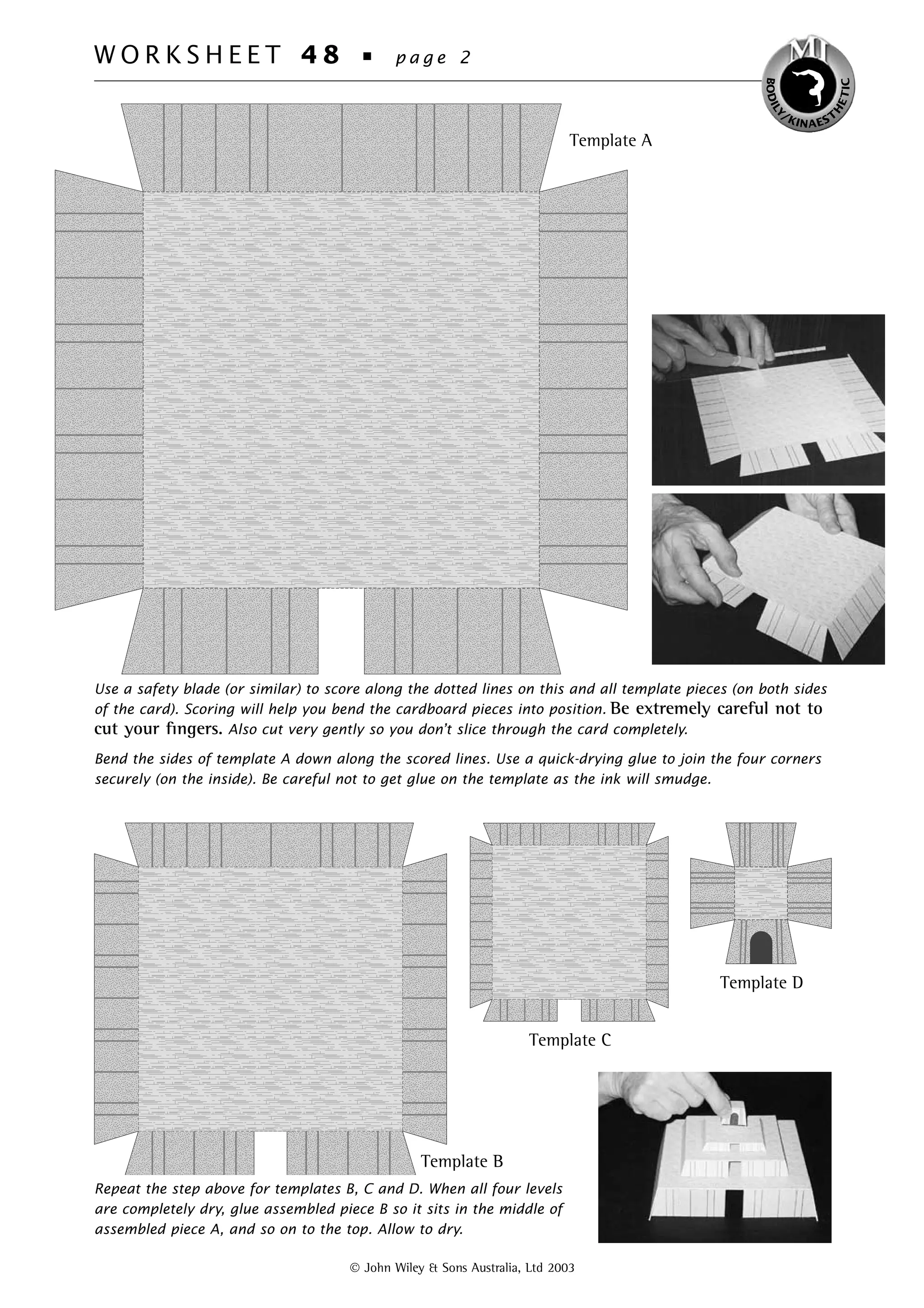 Papercraft zigurat | PDF