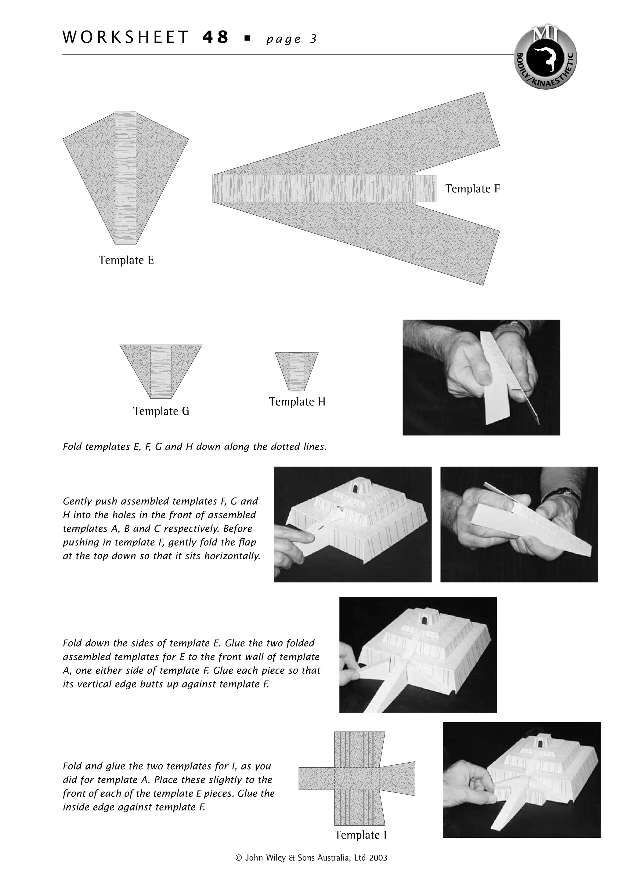 Papercraft zigurat | PDF