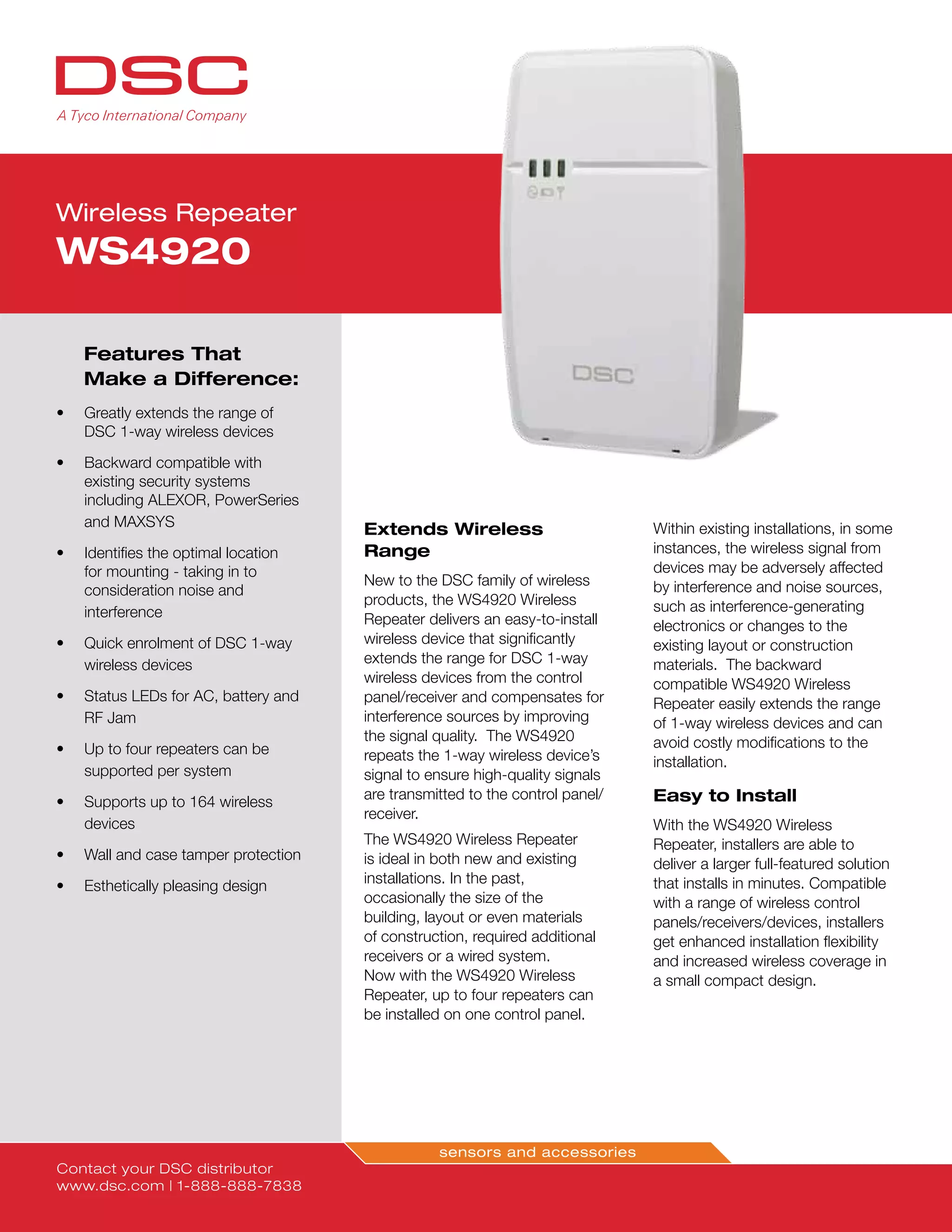 Ws4920 wireless repeater | PDF