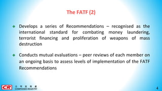 The FATF’s Mutual Evaluation on Hong Kong, China An Experience to Share ...
