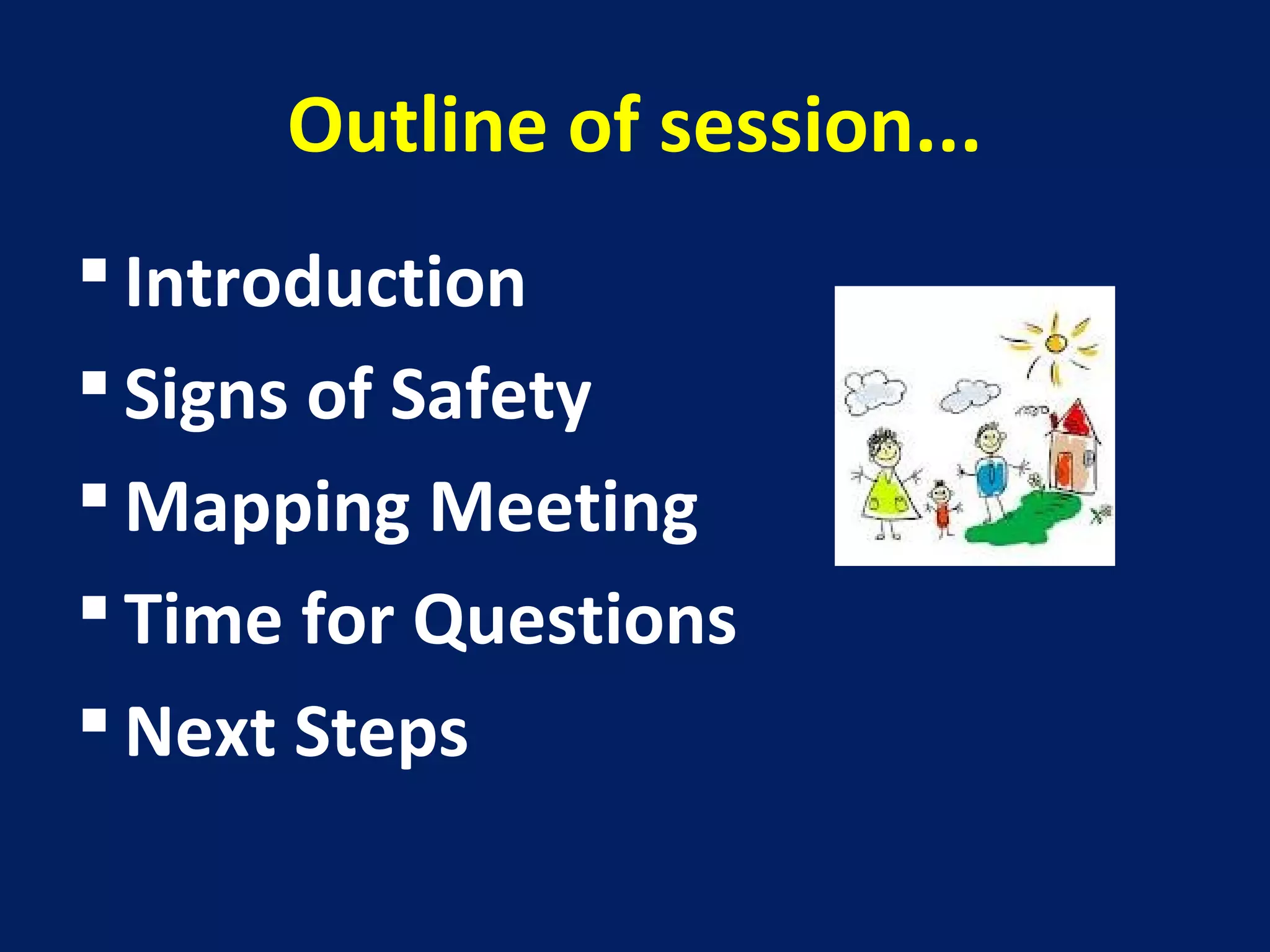 Signs of Safety (SOS) Approach for child protection work (WS51) | PPT