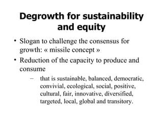 WS5a_Degrowth_Schneider | PDF | Environment | Science