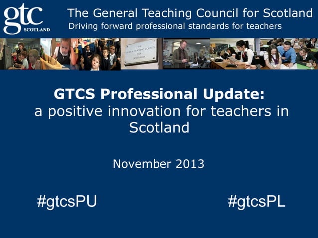 AHDS2013 WS 6 GTCS Professional Update | PPT