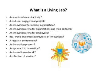 WS 8 Living Lab Methodology Handbook | PPTX