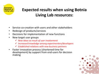 WS 8 Living Lab Methodology Handbook | PPTX