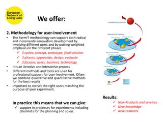WS 8 Living Lab Methodology Handbook | PPTX