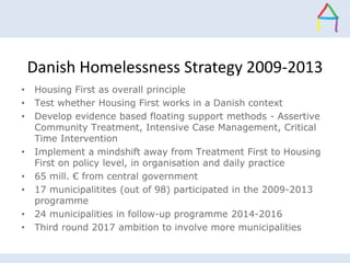 Evaluation of the Danish Homelessness Strategy: Mixed Results | PDF