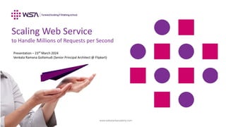 WSA: Scaling Web Service to Handle Millions of Requests per Second | PDF | Databases | Computer ...