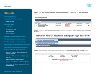 Cisco WSA - Cisco Web Security Appliance - Appliance Configuration | PPT