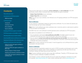 Cisco WSA - Cisco Web Security Appliance - Appliance Configuration | PPT