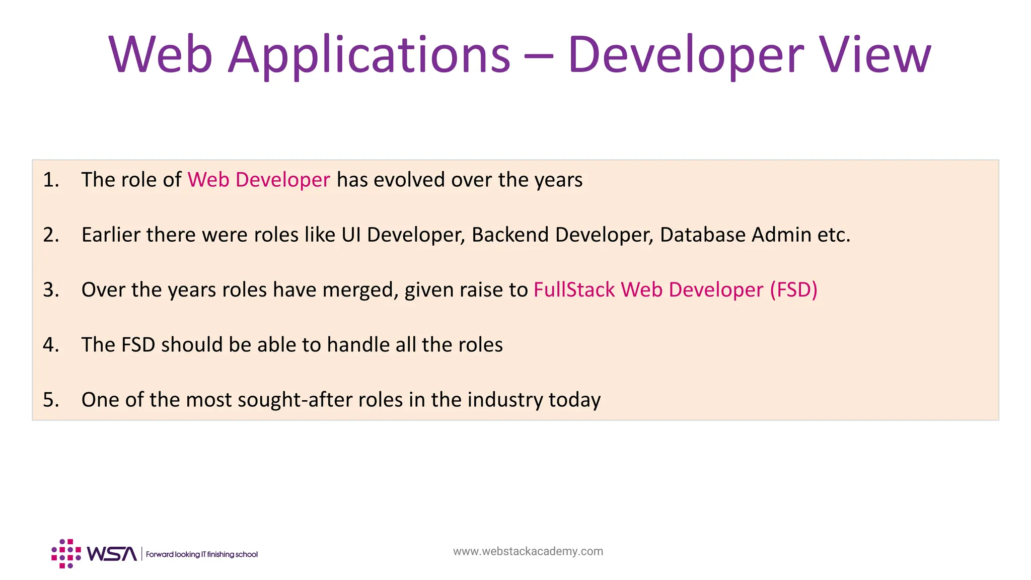 Webstack Academy - Internship Kick Off | PDF