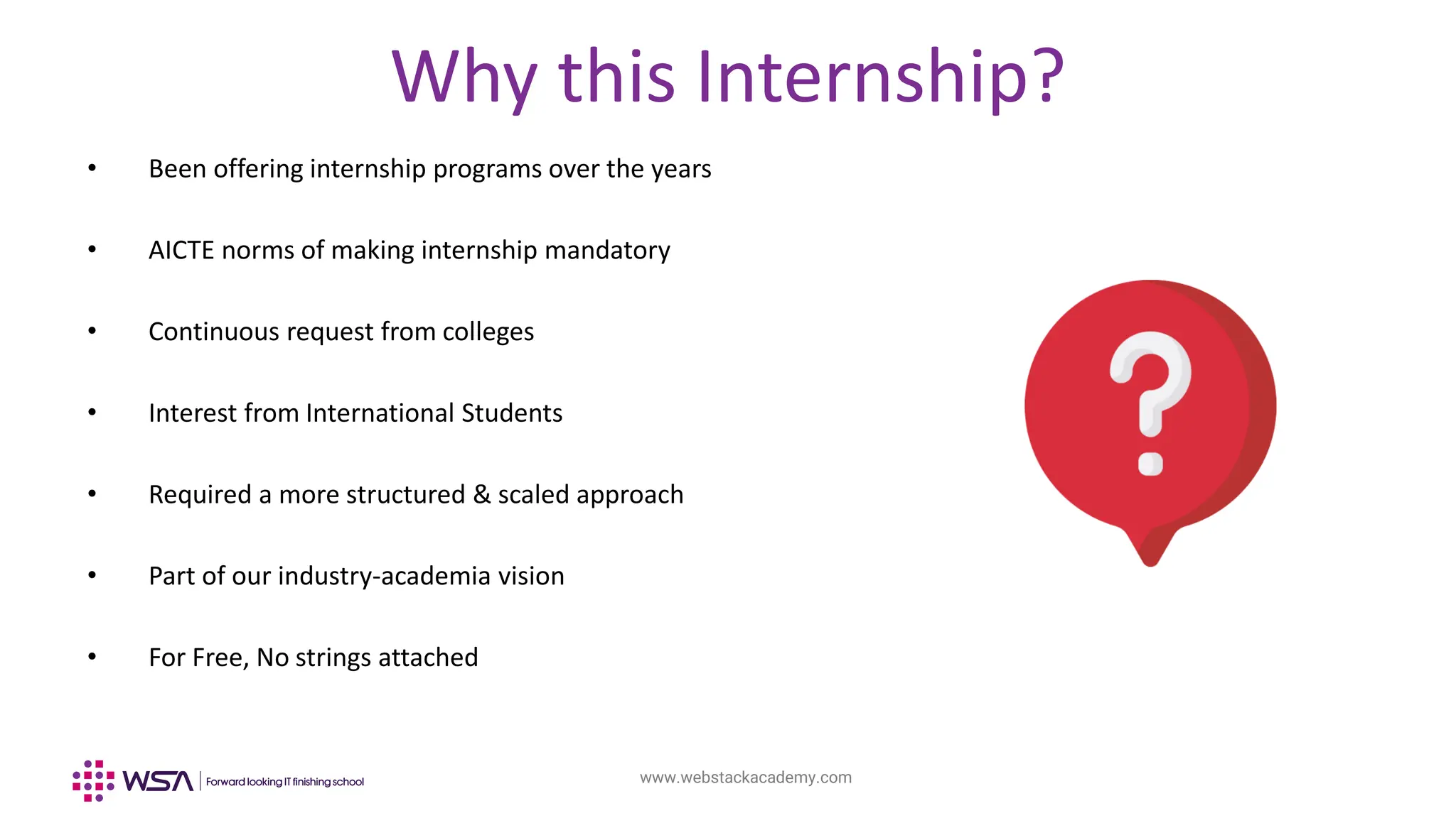 Webstack Academy - Internship Kick Off | PDF