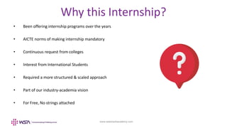 Webstack Academy - Internship Kick Off | PDF