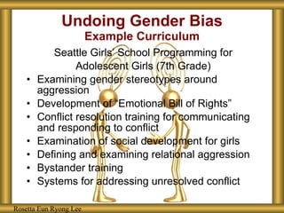Wsame 2009 Bullying and Bias Workshop | PPT