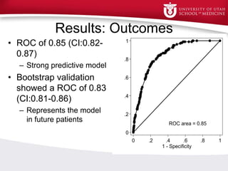Using NSQIP to calculate mortality risk from NSTIs | PPTX